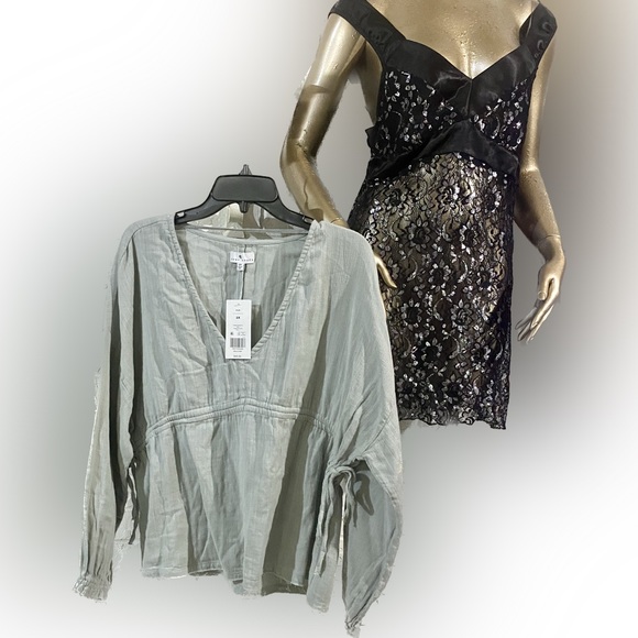 True Craft | Tops | True Craft Vneck Peasant Top | Poshmark